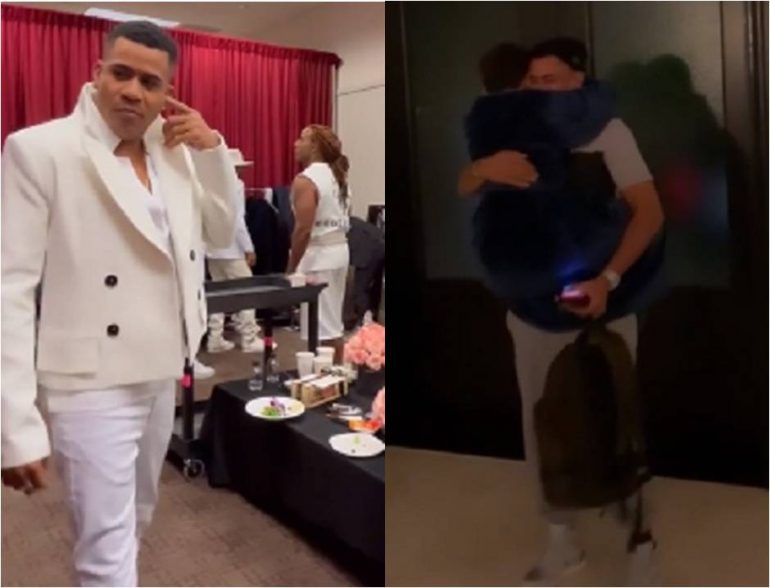 El hermoso video de Randy Malcom detrás cámaras de los Latin Grammy