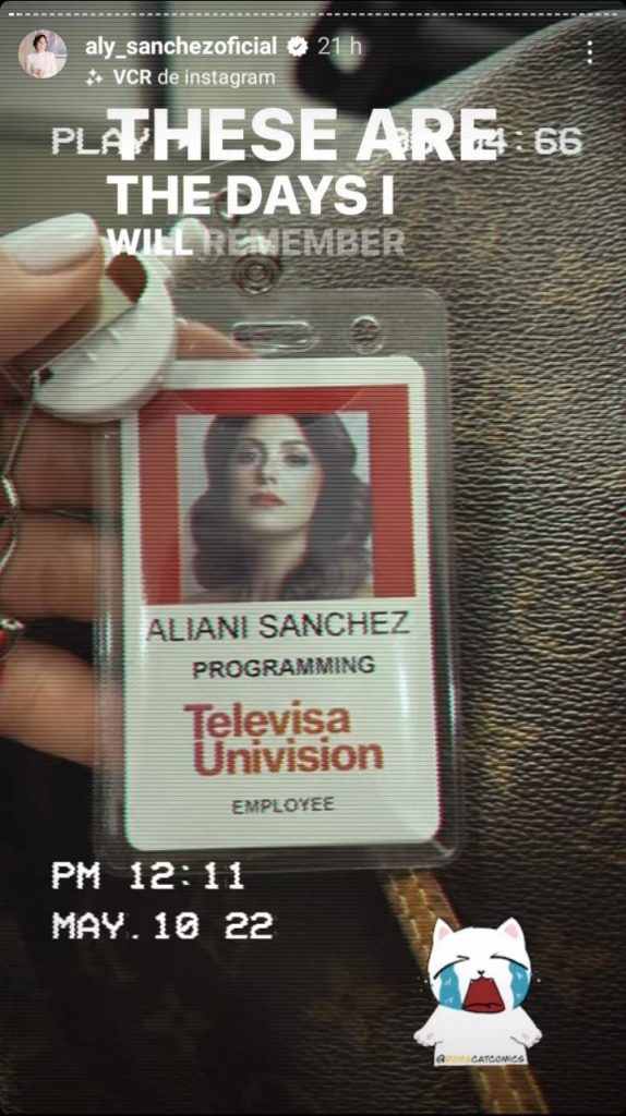 ¡Está de vuelta! Aly Sánchez regresa a la TV a través de la cadena ...