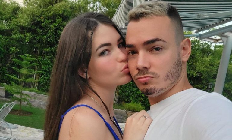 Sandro Castro celebra con su novia en medio de las protestas en Cuba