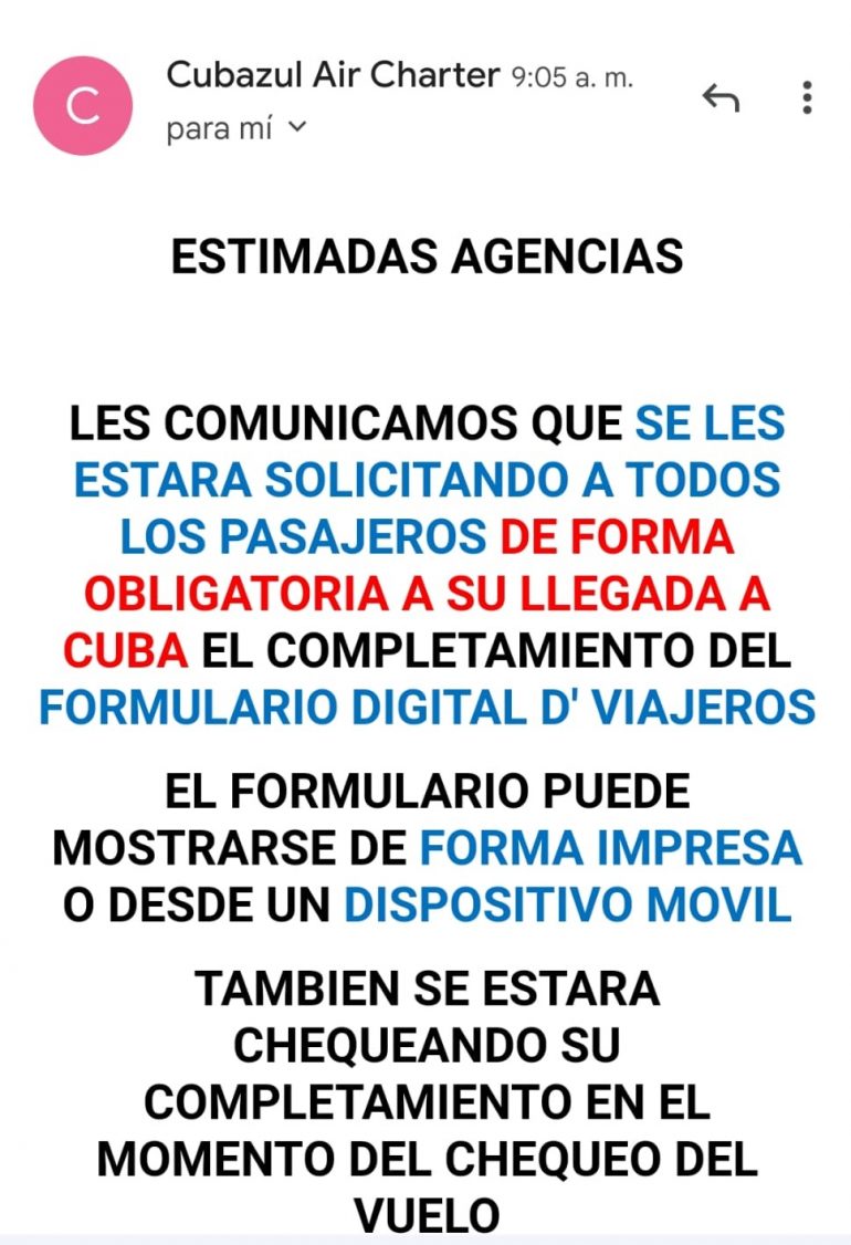 Exigirán el formulario D’Viajeros de manera obligatoria para poder ...