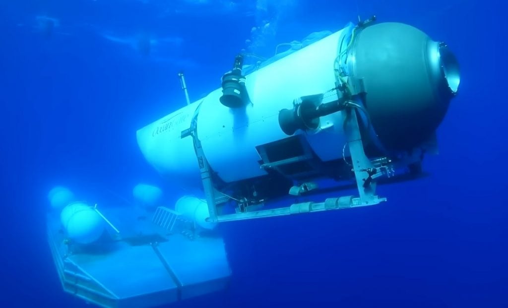 Revelan presunto audio del sonido de la implosión del sumergible Titán