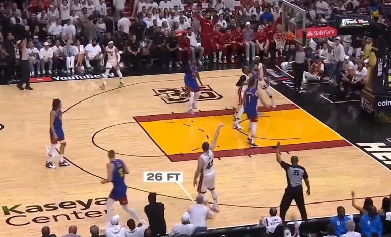 Miami Heat cae ante Nuggets en el tercer juego de la final de la NBA