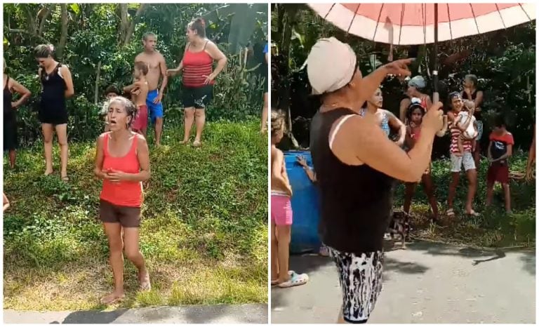 Madres en Maisí bloquean la carretera en protesta por falta de agua y ...