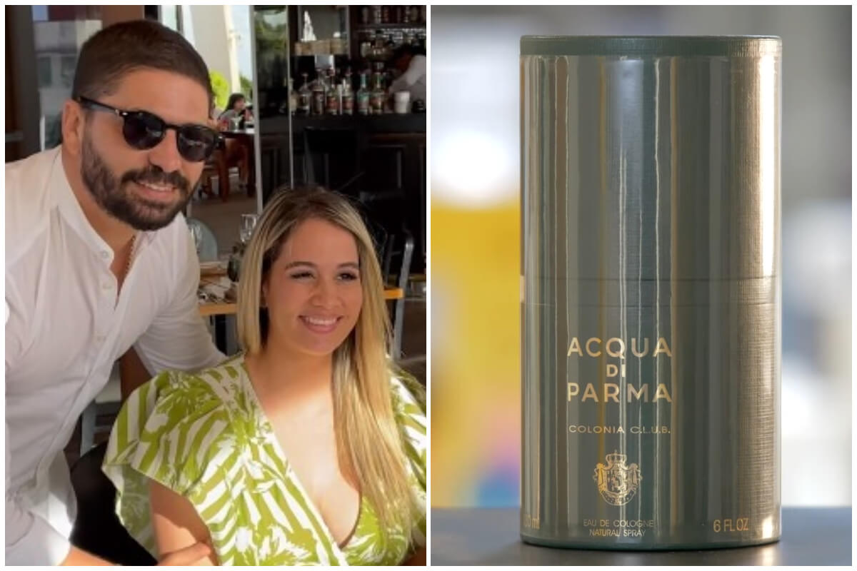 Alejandro Cuervo y su esposa embajadores de Paco Rabanne en Cuba