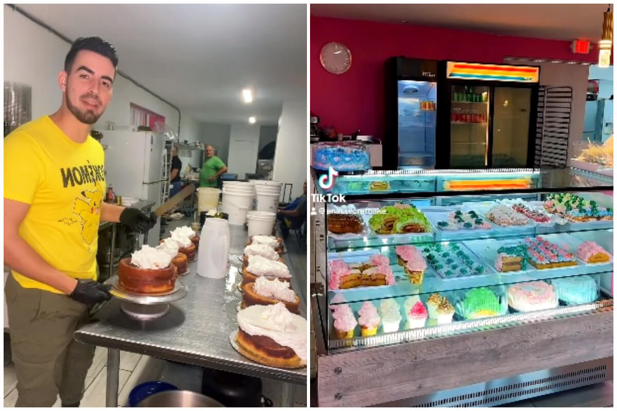 Historia de éxito: joven cubano inaugura su propia pastelería en Tampa