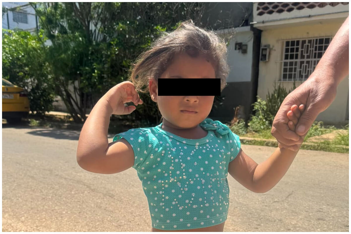 Encuentran a familiares de la niña perdida en La Habana