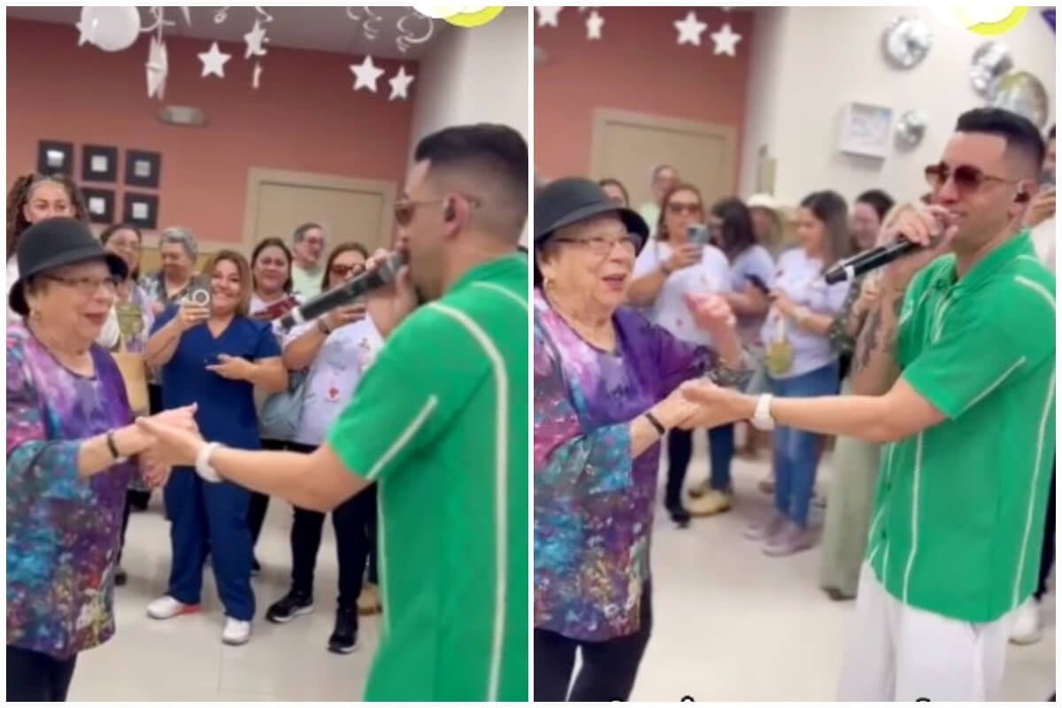 Lenier Mesa sorprende a mamás en pleno festejo y les dedica ‘Cómo te pago’