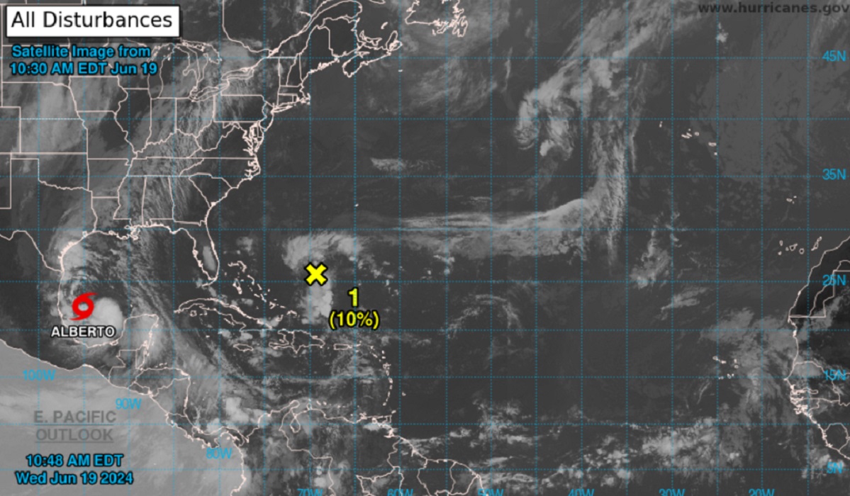 Se forma “Alberto” la primera tormenta tropical de la temporada ciclónica 2024