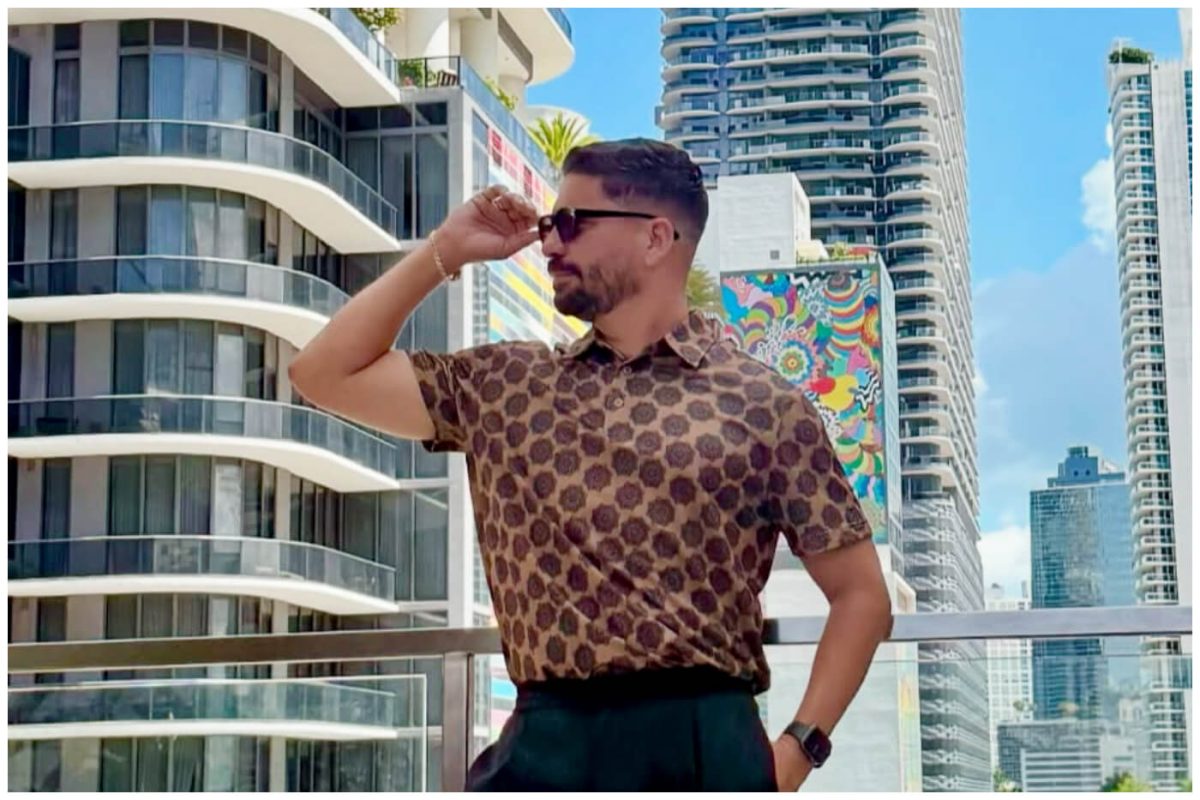 Alejandro Cuervo en Nueva York: cumple su sueño de llegar a Time Square