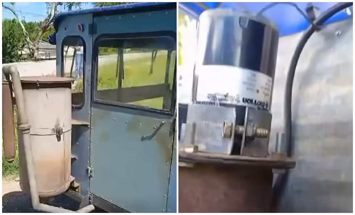 Motoneta a carbón en Villa Clara exhibe el retroceso del transporte en Cuba